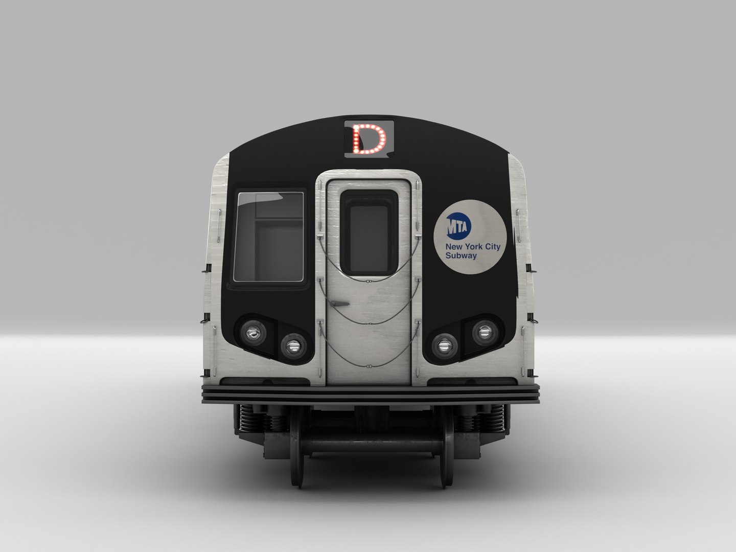 3D Subway Train - TurboSquid 1450028