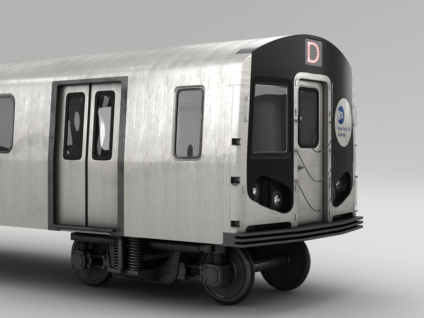 3D Subway Train - TurboSquid 1450028