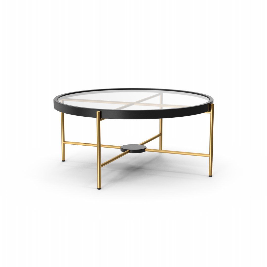 Glass Table 3D Model - TurboSquid 2053688