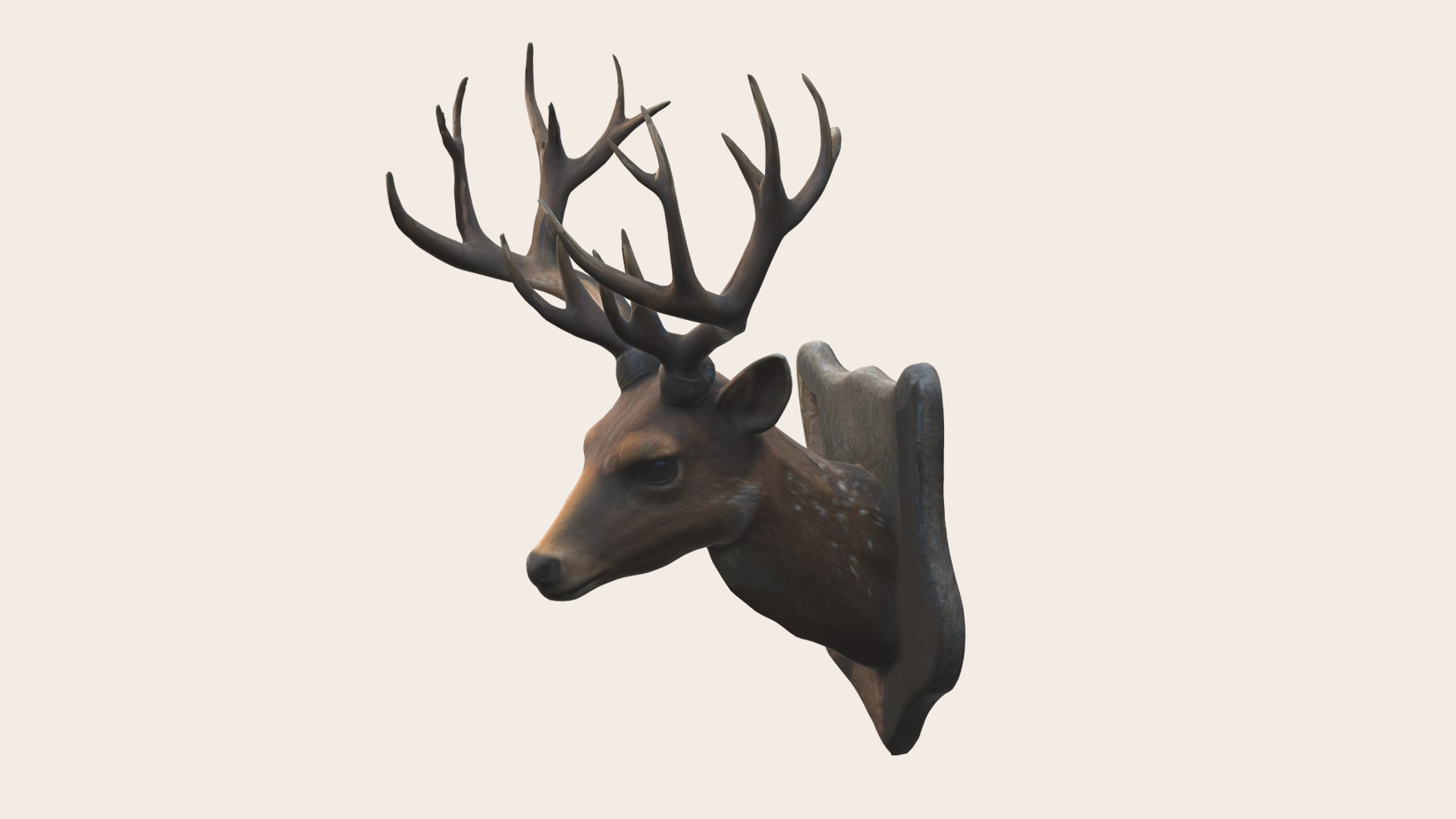 Medieval Deer Head 3D Model - TurboSquid 2315914