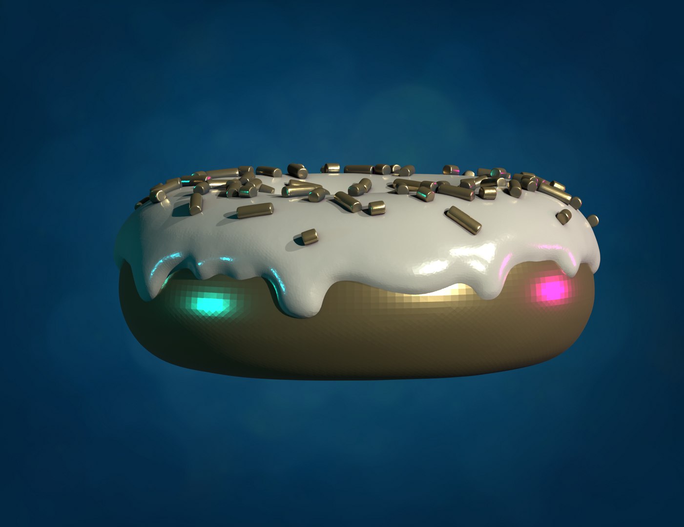 3D Doughnut Model - TurboSquid 2107137