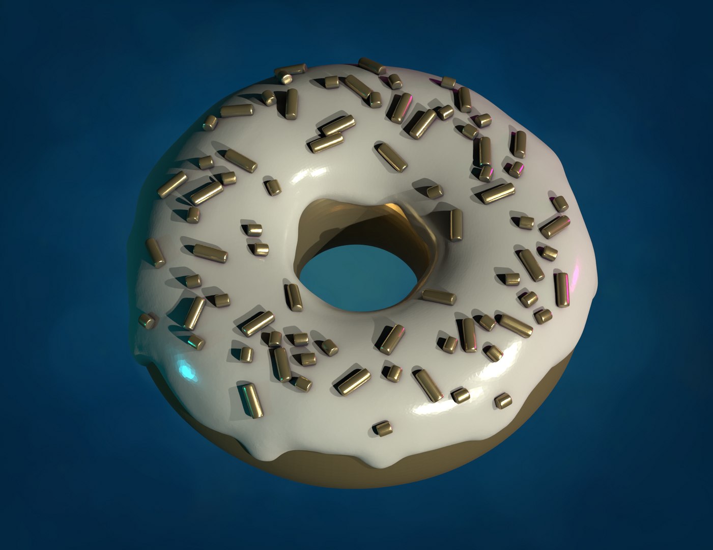 3D Doughnut Model - TurboSquid 2107137