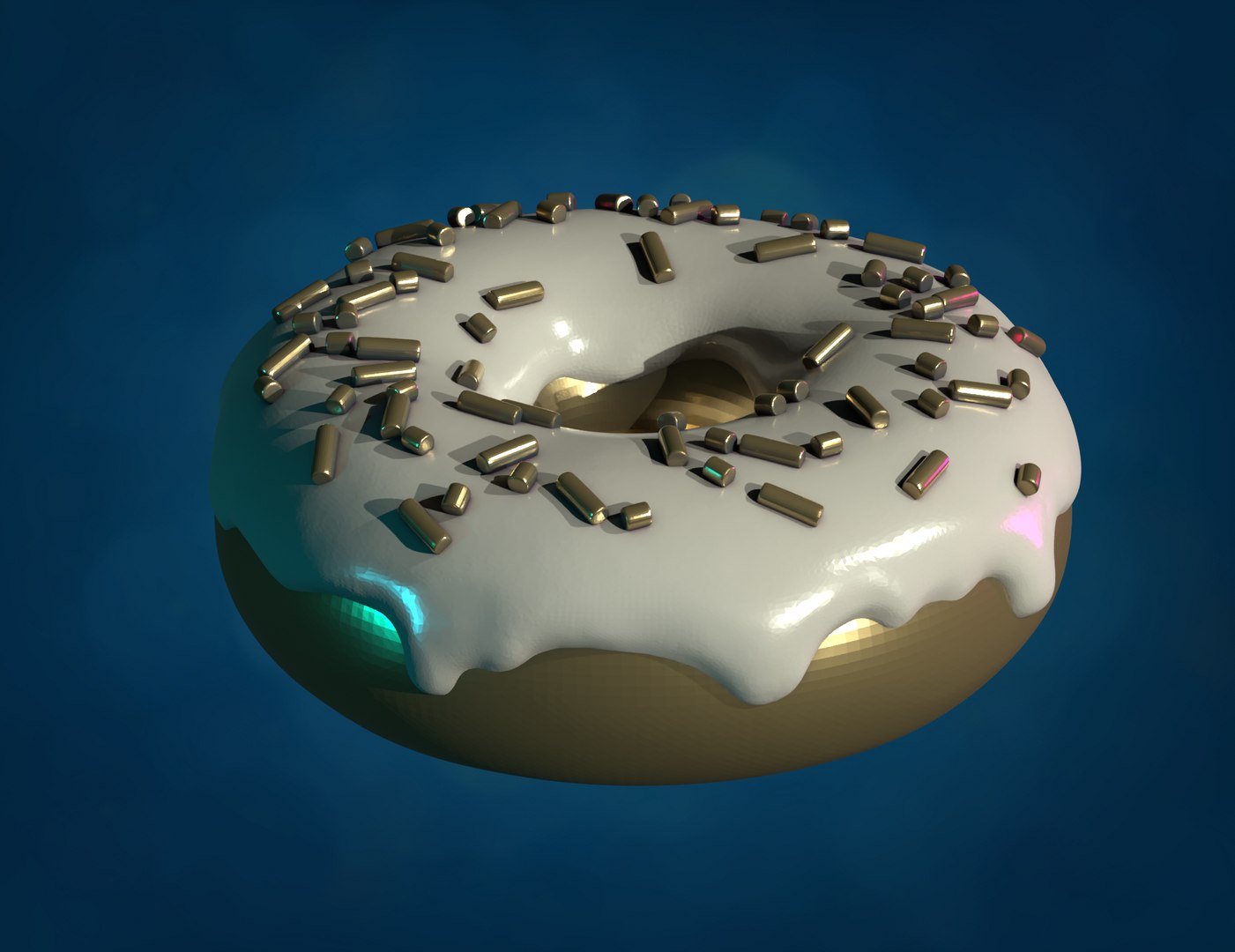 3D Doughnut Model - TurboSquid 2107137
