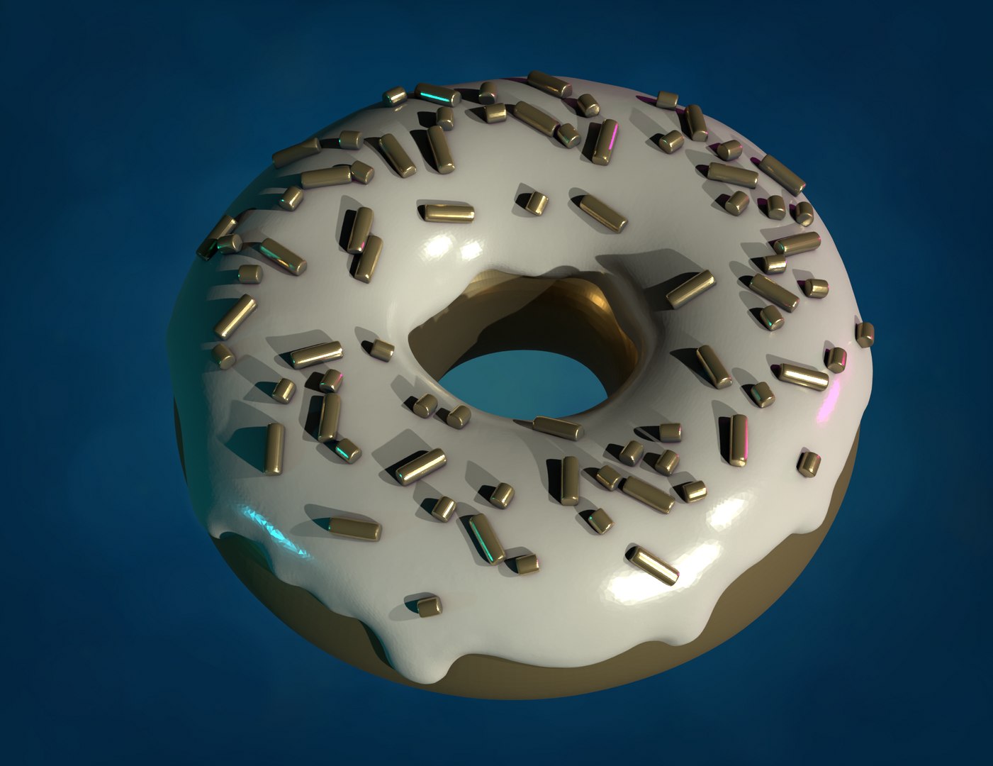3D Doughnut Model - TurboSquid 2107137