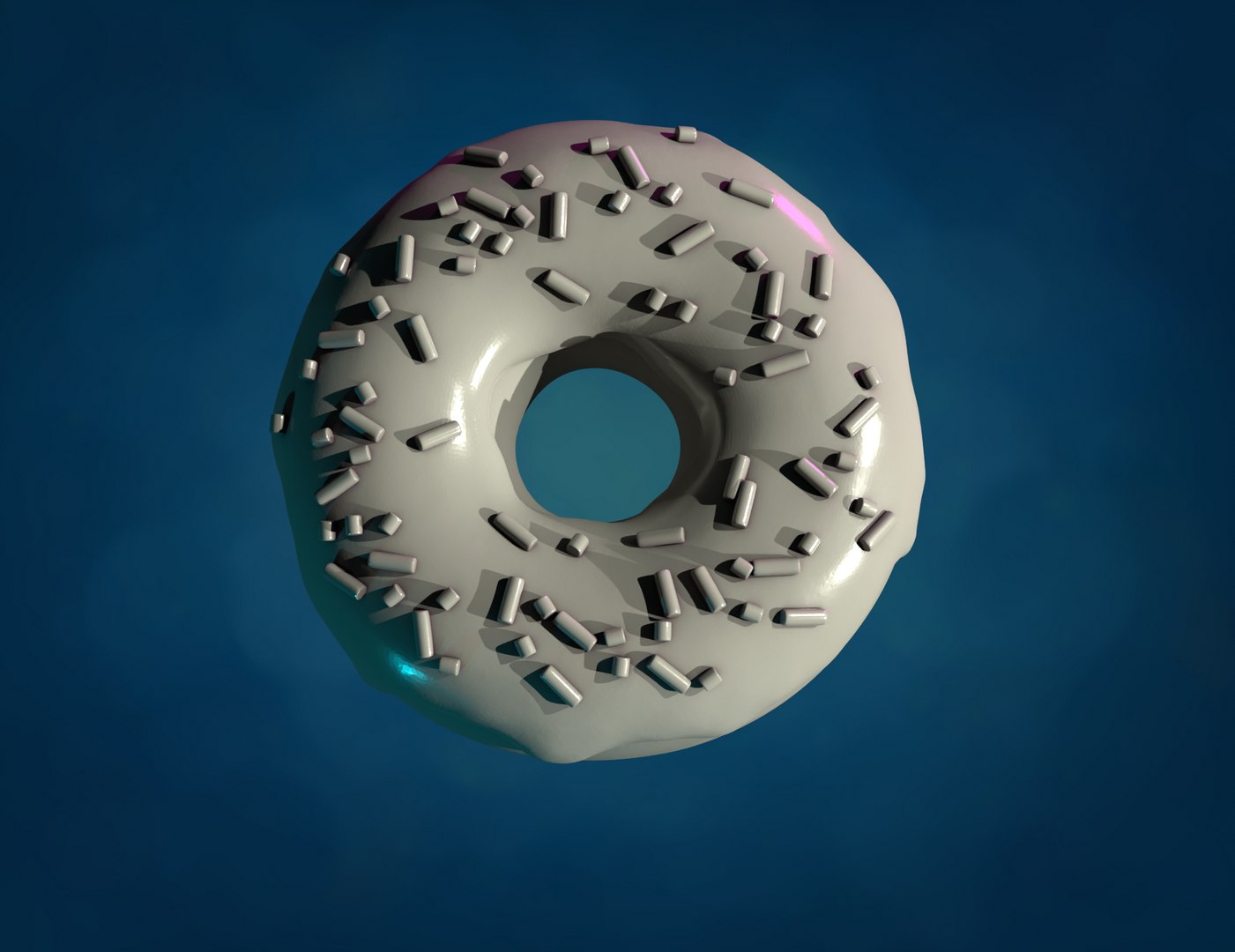 3D Doughnut Model - TurboSquid 2107137