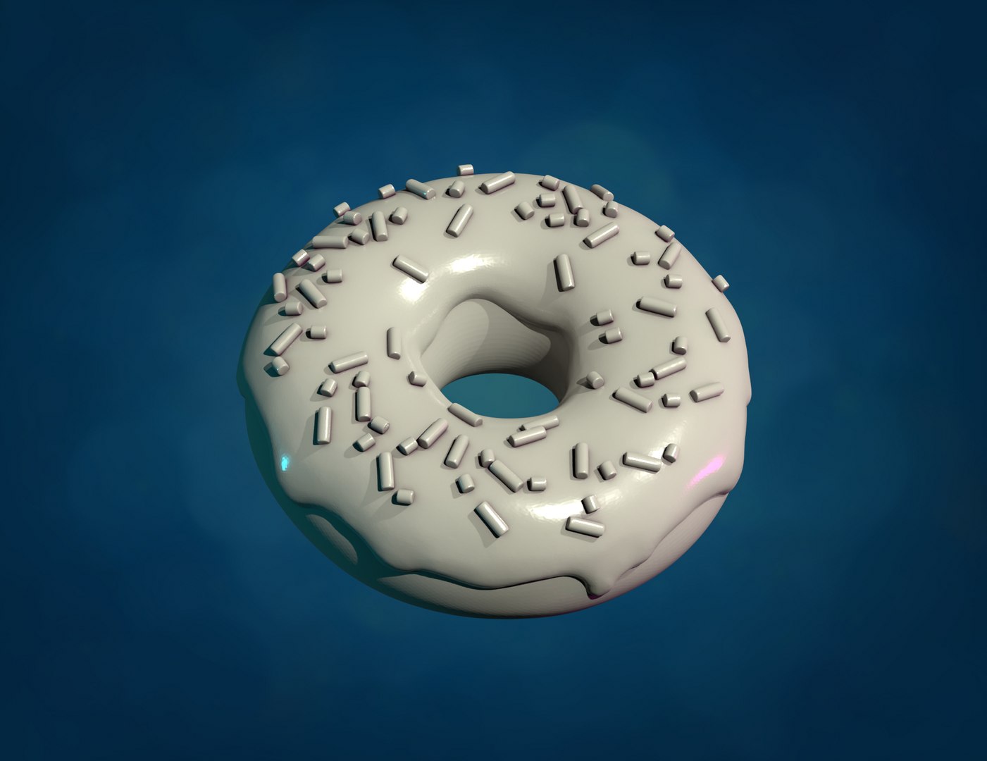 3D Doughnut Model - TurboSquid 2107137
