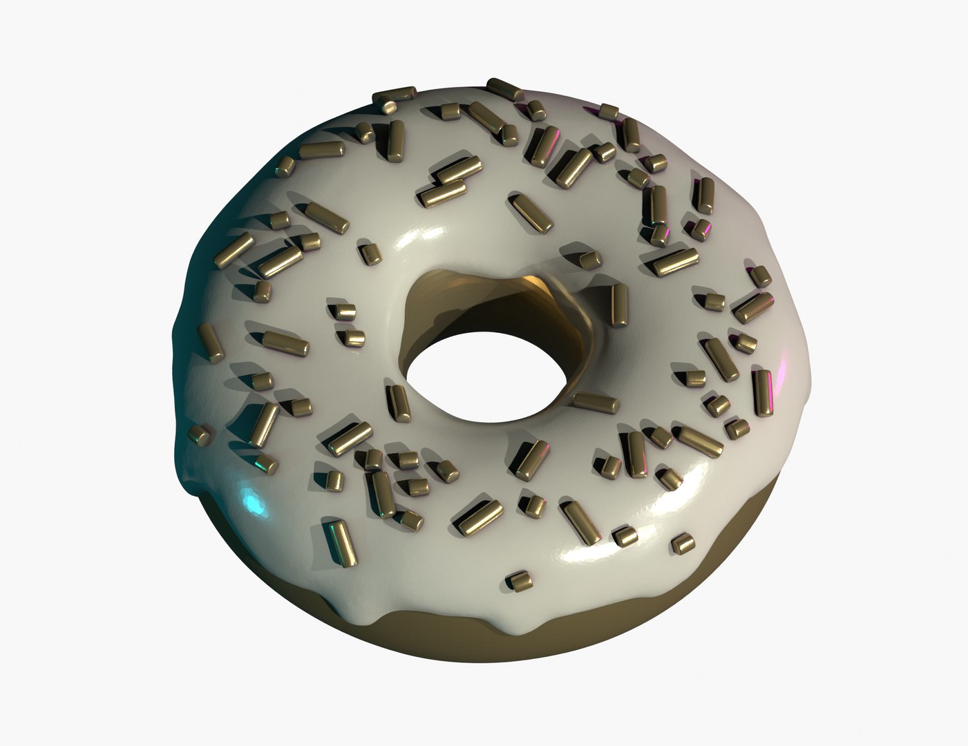3D Doughnut Model - TurboSquid 2107137