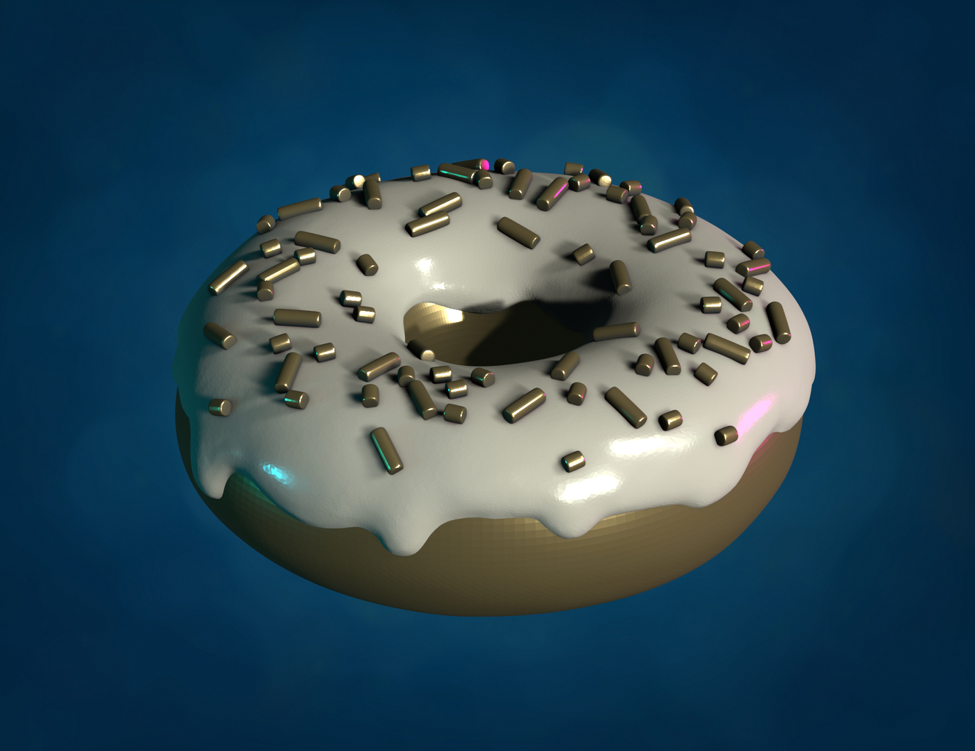 3D Doughnut Model - TurboSquid 2107137