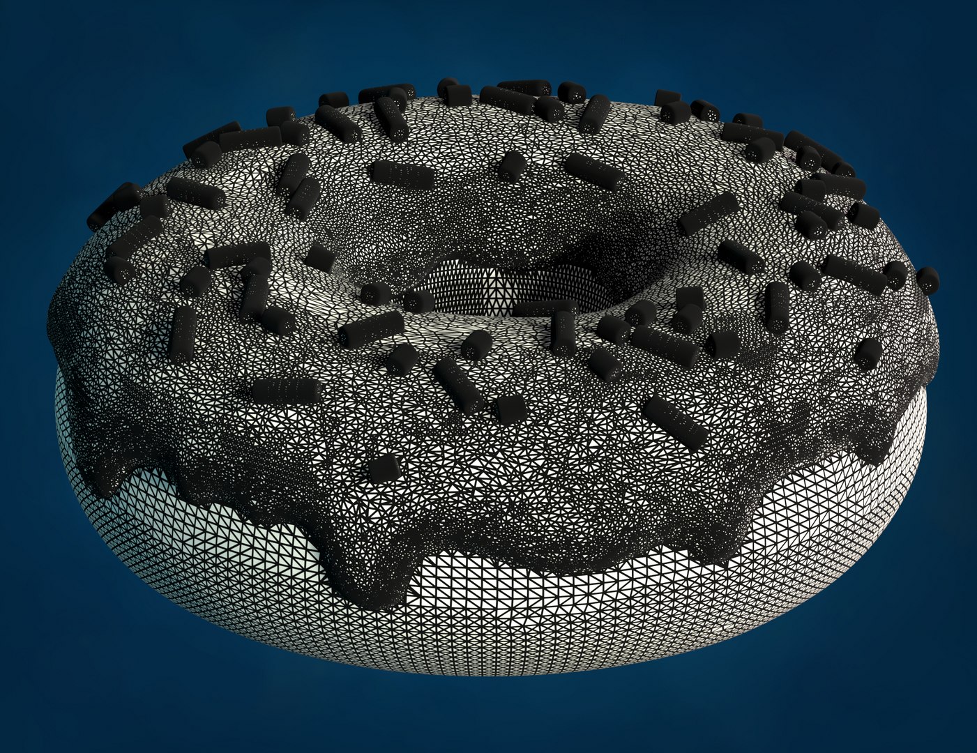 3D Doughnut Model - TurboSquid 2107137