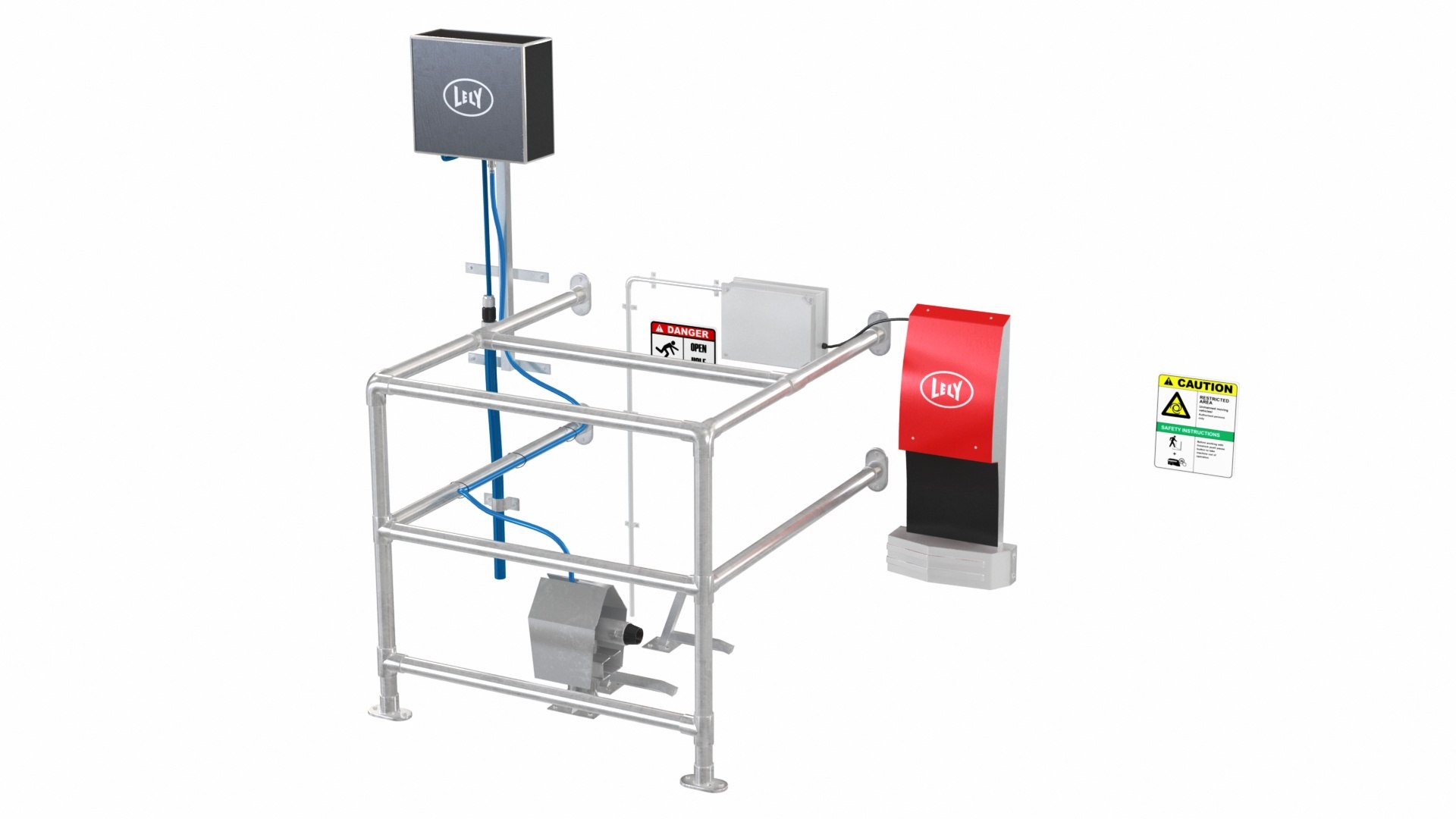 3D model Cow Farm Barn Cleaner Robot - TurboSquid 2008929