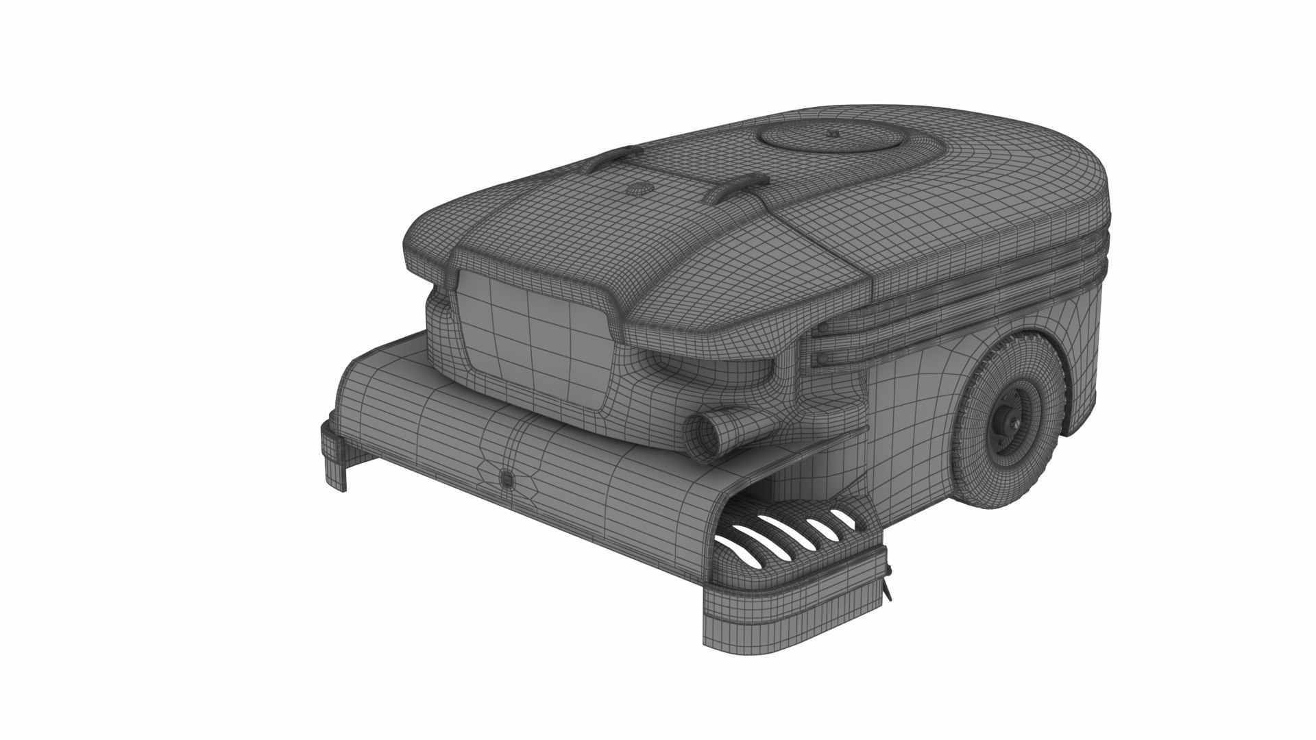 3D model Cow Farm Barn Cleaner Robot - TurboSquid 2008929