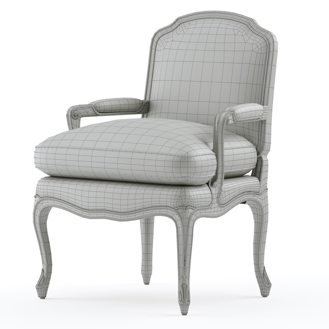 Louis Classic Chair 3D - TurboSquid 1966612