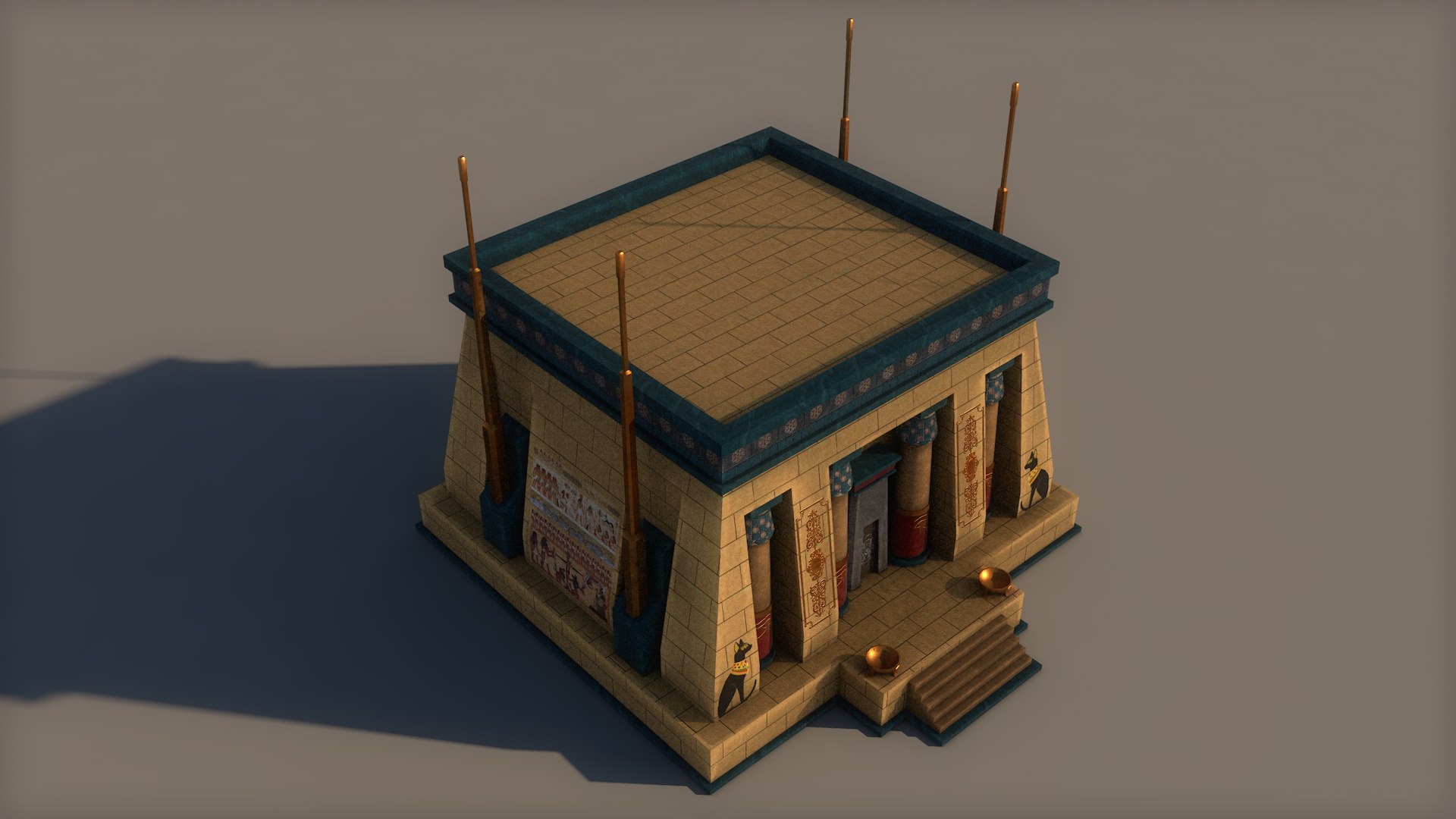 Egyptian Building 20 3D - TurboSquid 1839926