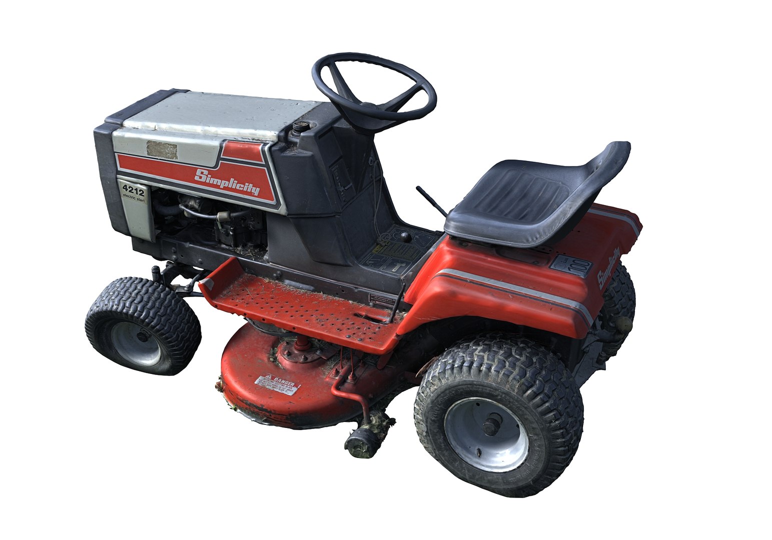 Ultra realistic garden tractor 3D model - TurboSquid 1628823