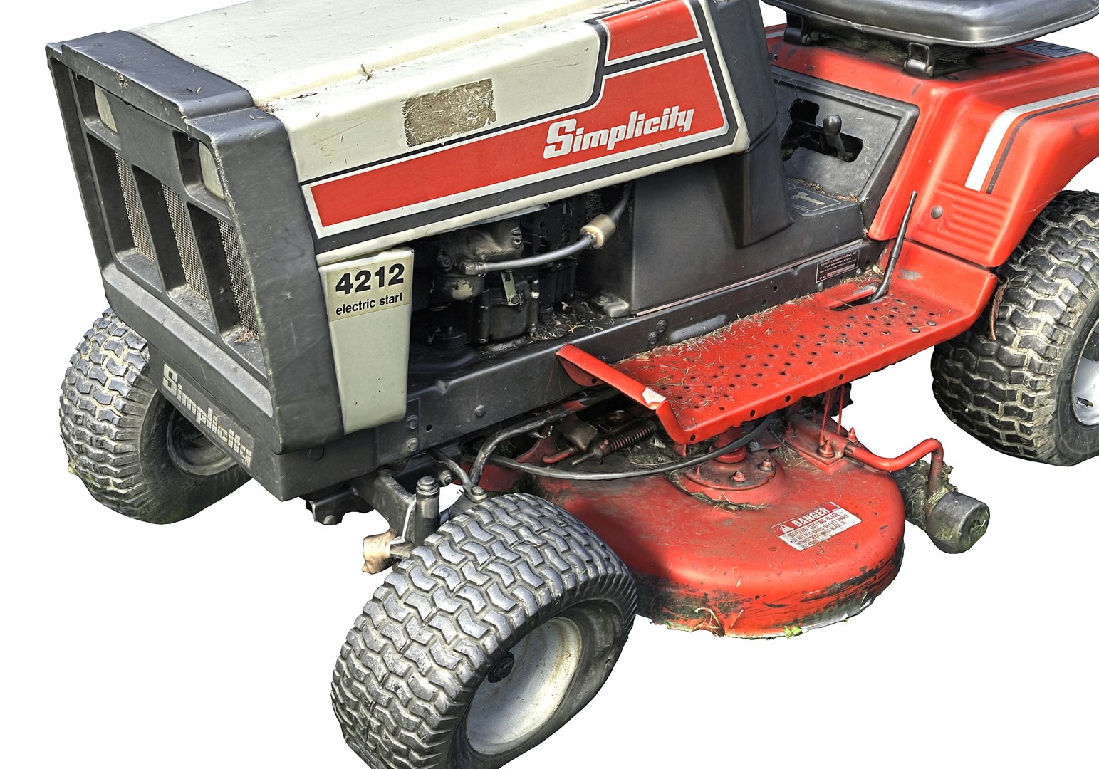 Ultra realistic garden tractor 3D model - TurboSquid 1628823