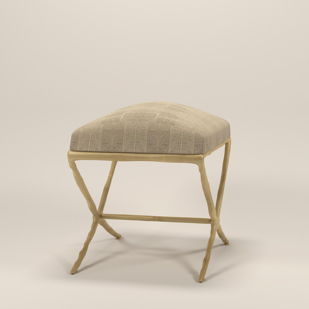 Thaddeus X-Base Stool Model - TurboSquid 1766914