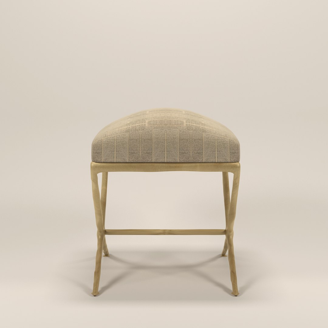 Thaddeus X-Base Stool Model - TurboSquid 1766914