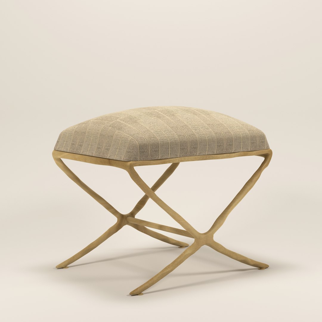 Thaddeus X-Base Stool Model - TurboSquid 1766914