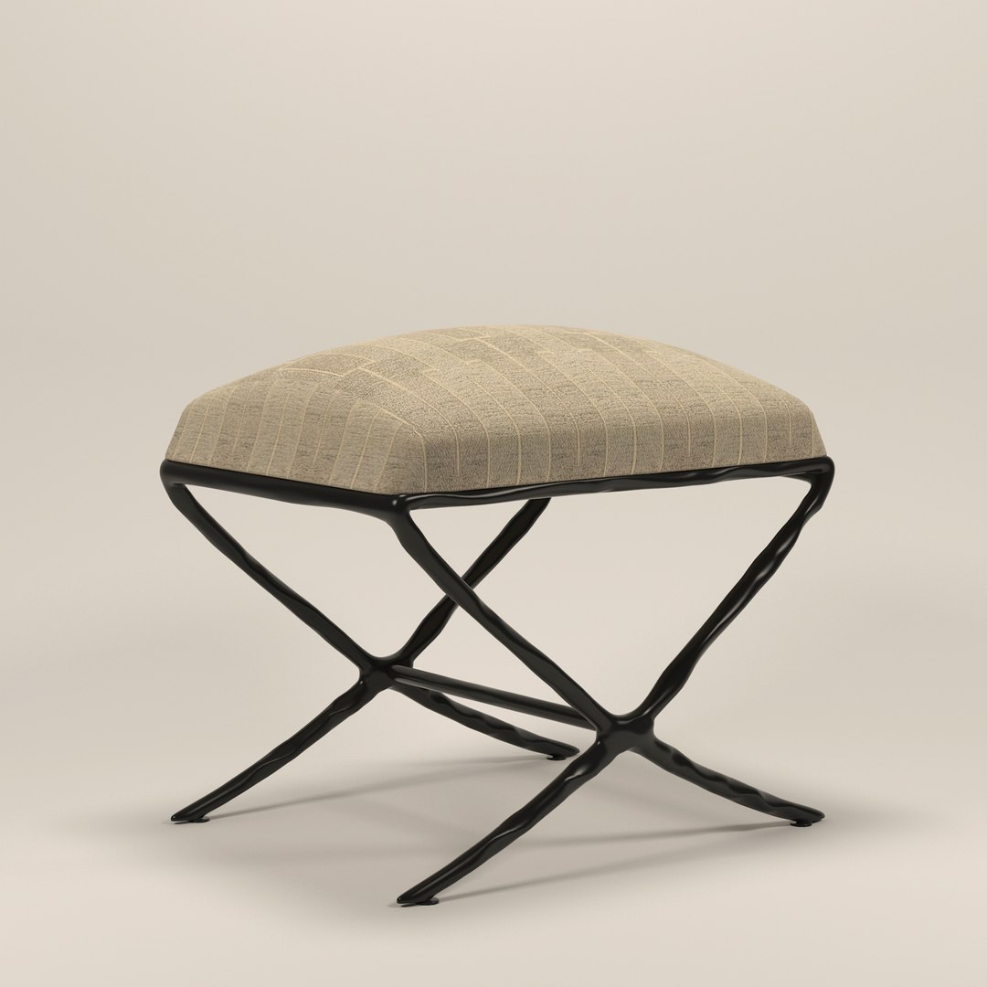 Thaddeus X-Base Stool Model - TurboSquid 1766914