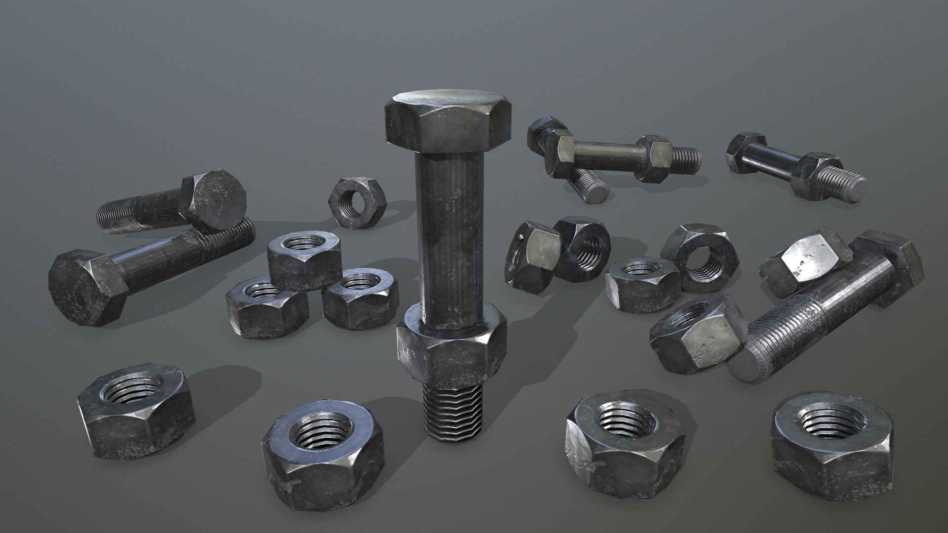 Bolts 3D Model - TurboSquid 1541780