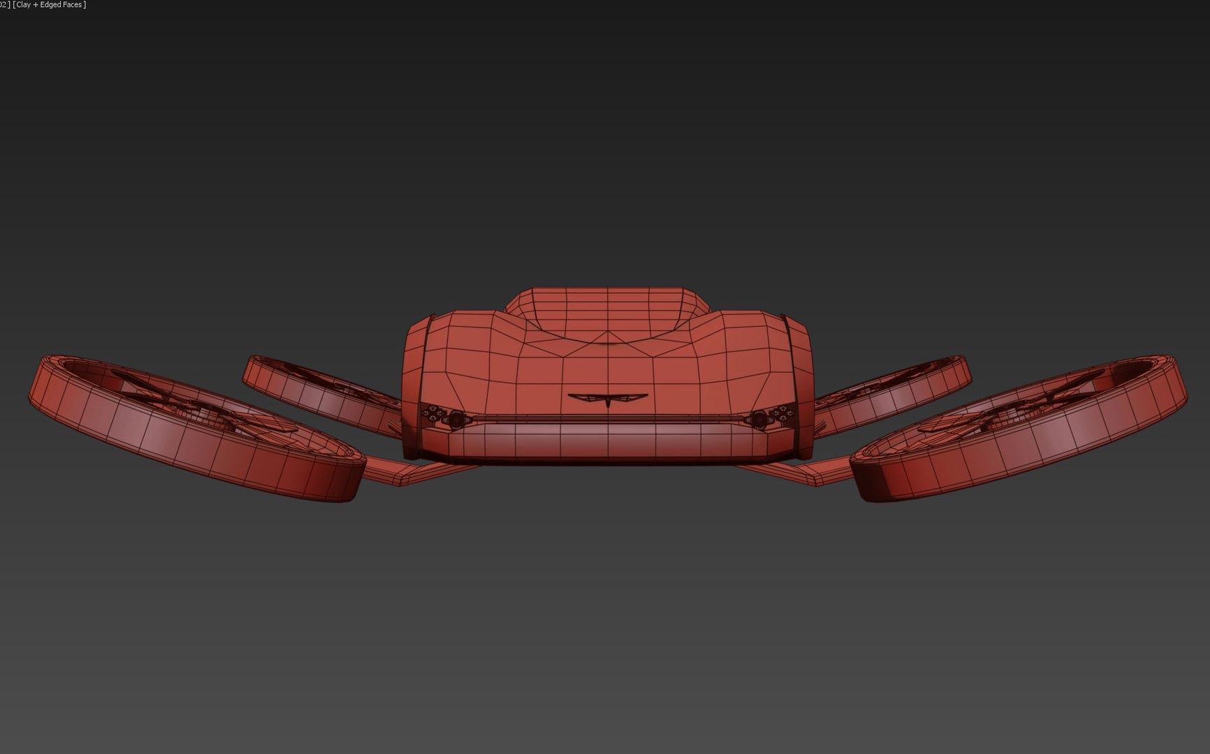 Car Copter 3D Model - TurboSquid 1557919