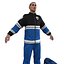 paramedic emergency character 3d model