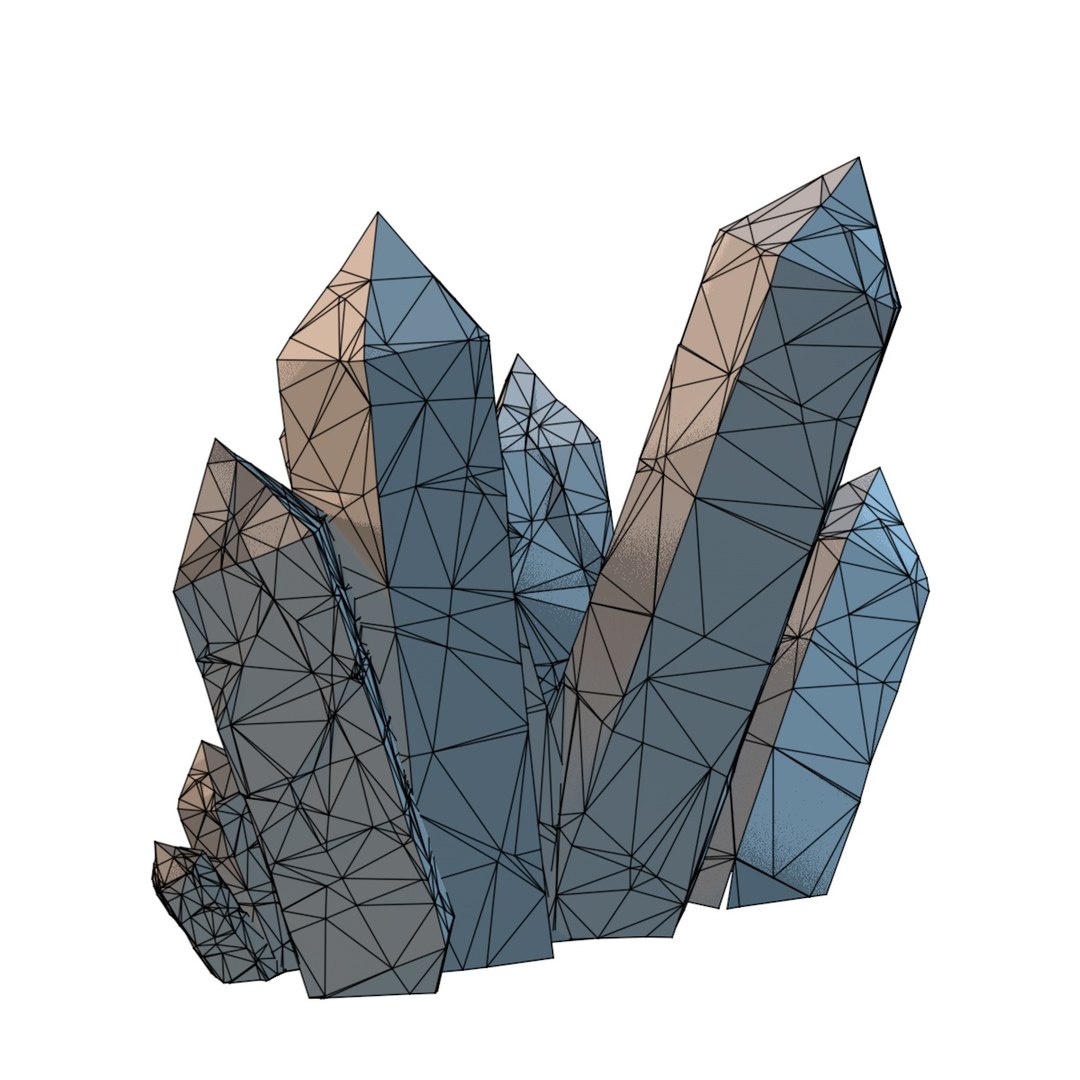 Crystals Object 3d C4d