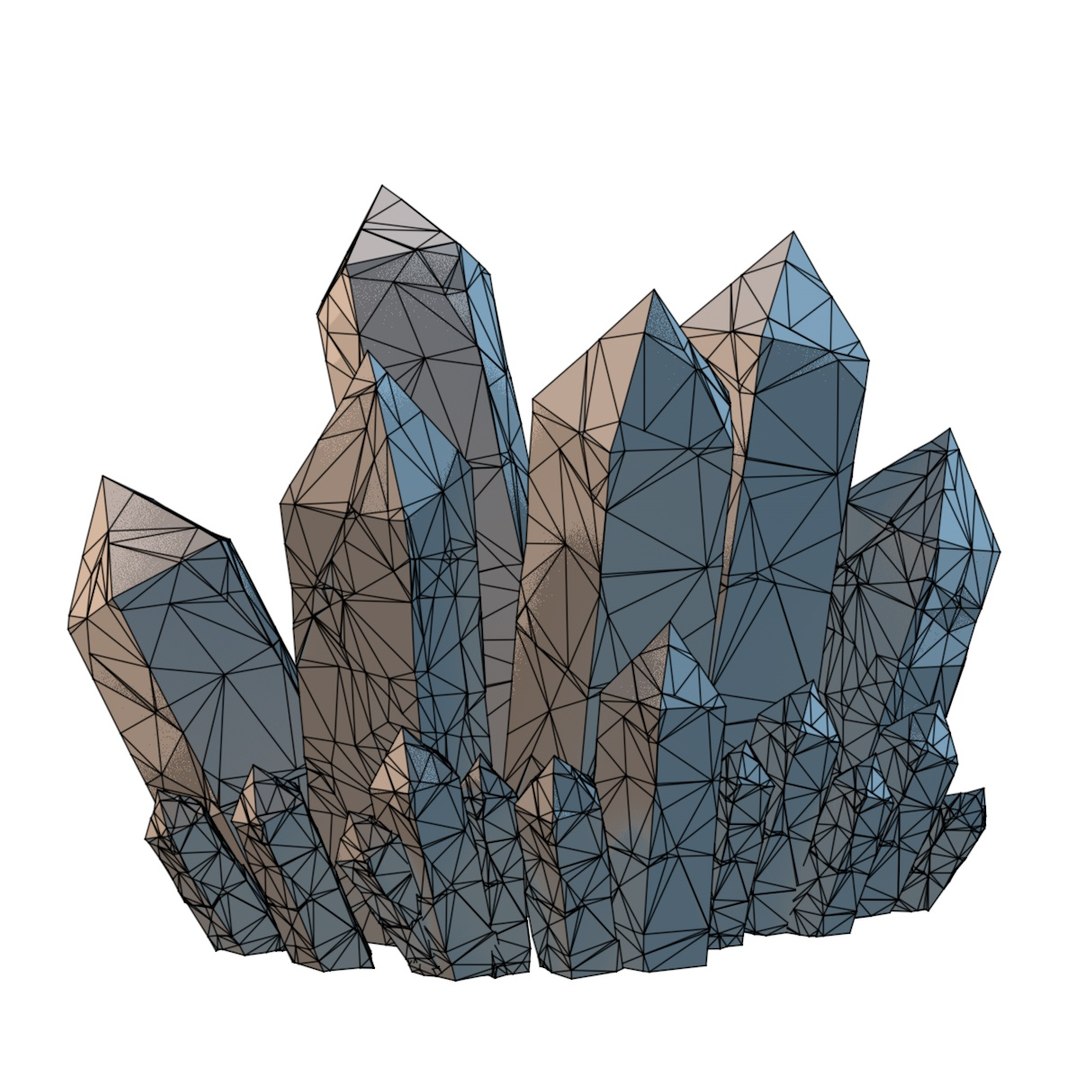 Crystals Object 3d C4d