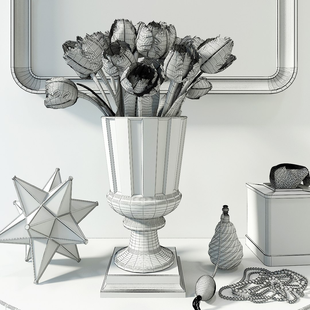 3D Model Decoration Set - TurboSquid 1192387