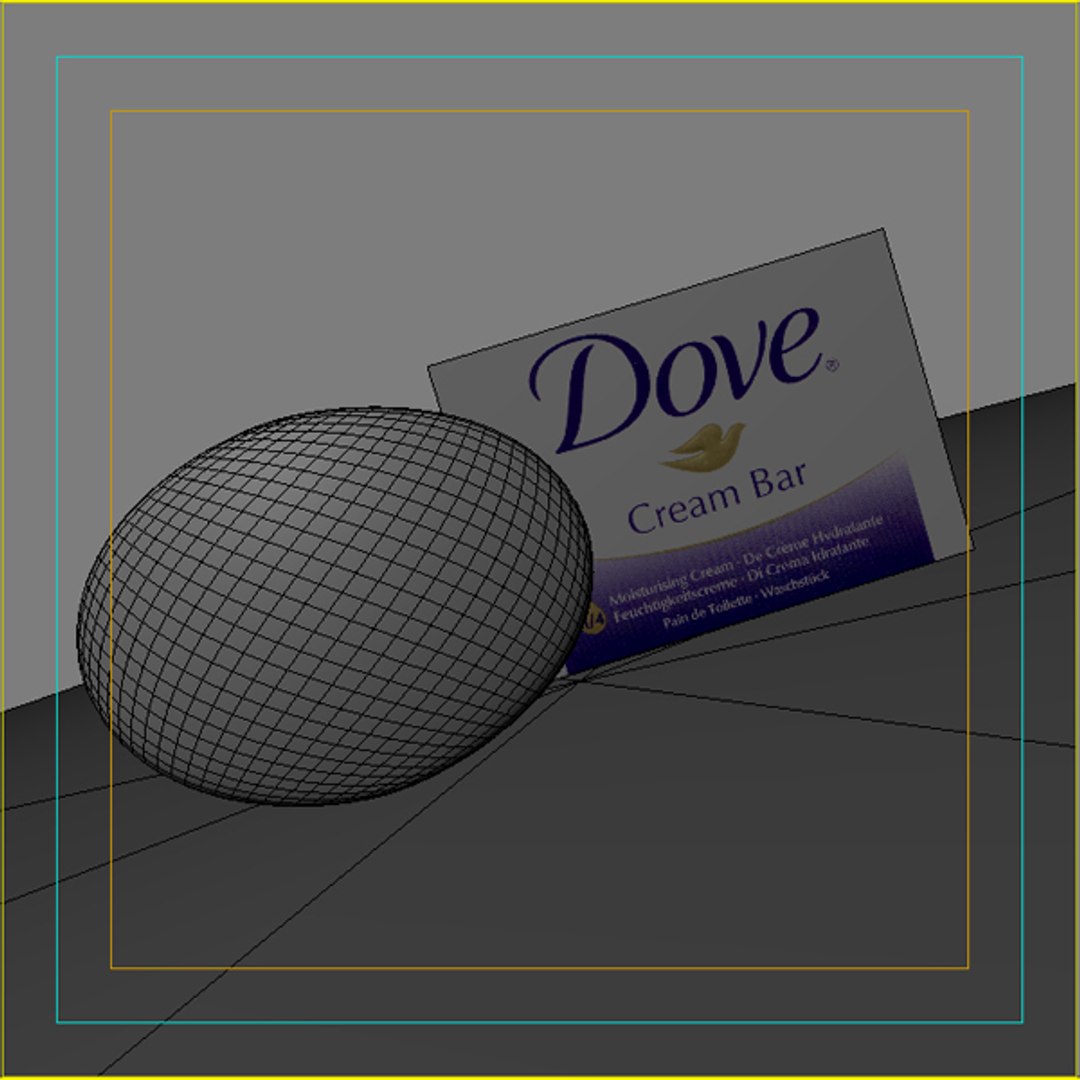 3d Dove Soap Model