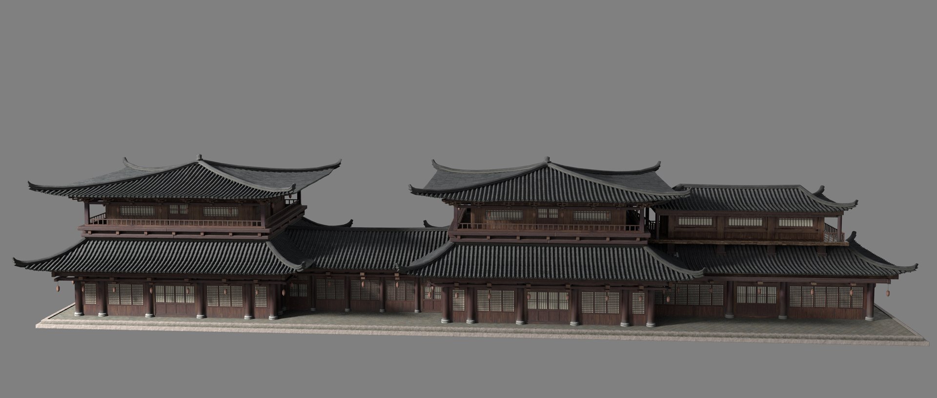 Ancient architecture 3D model - TurboSquid 2053835