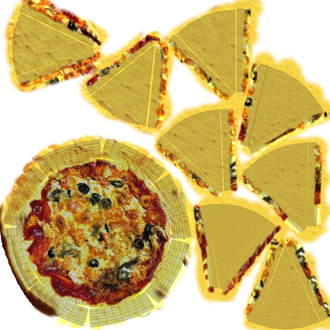 PIZZA 3DCG 3D Model - TurboSquid 2011834