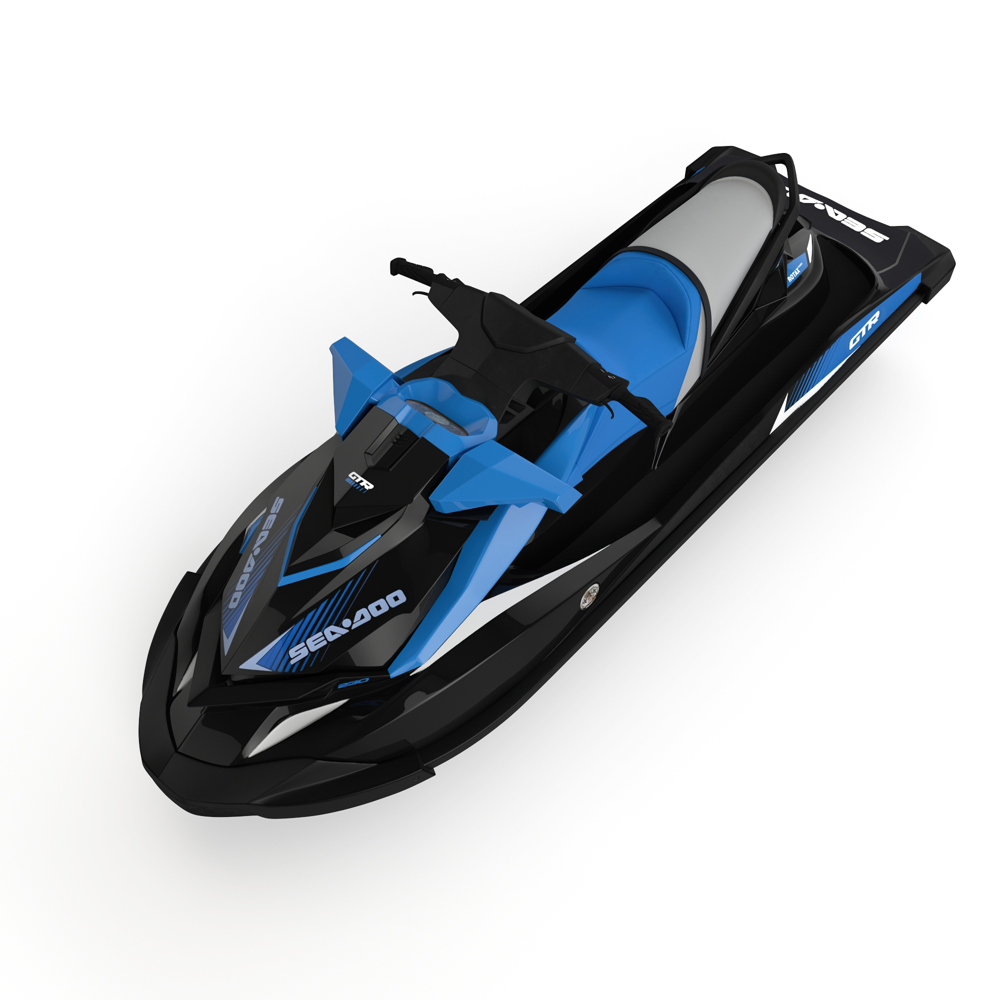 3D Hydrocycle SeaDoo GTR 230 - TurboSquid 1735576