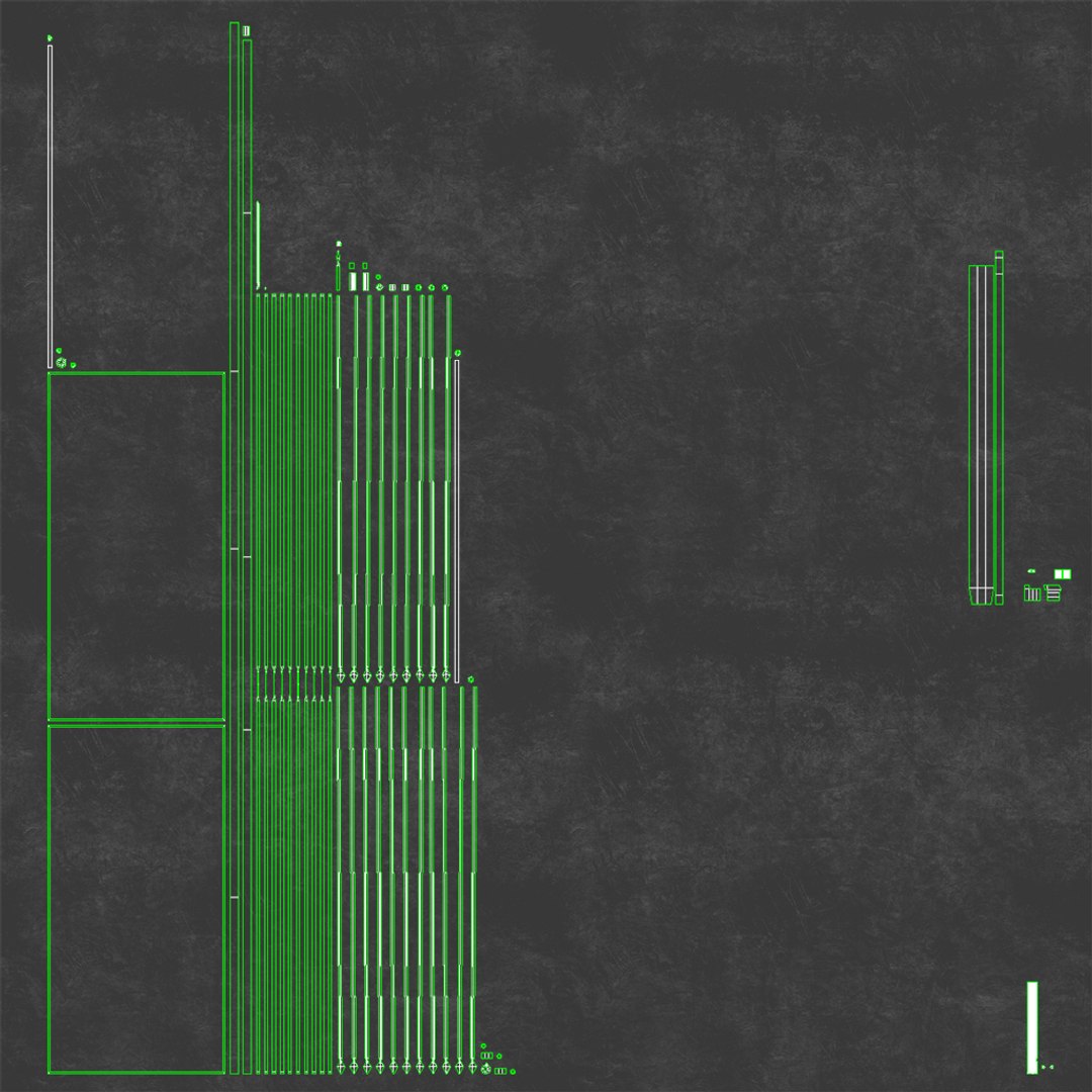 3D Wrought Iron Gate Building - TurboSquid 1523952