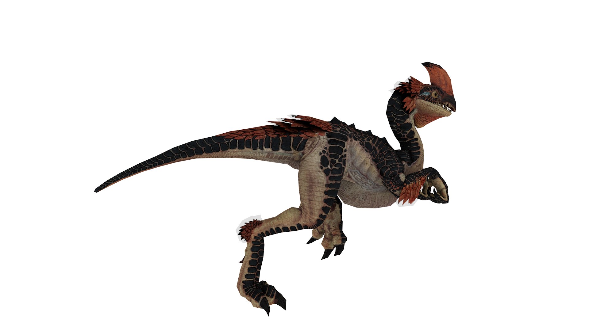 3D Model Prehistoric Raptor Dinosaur - TurboSquid 2382500