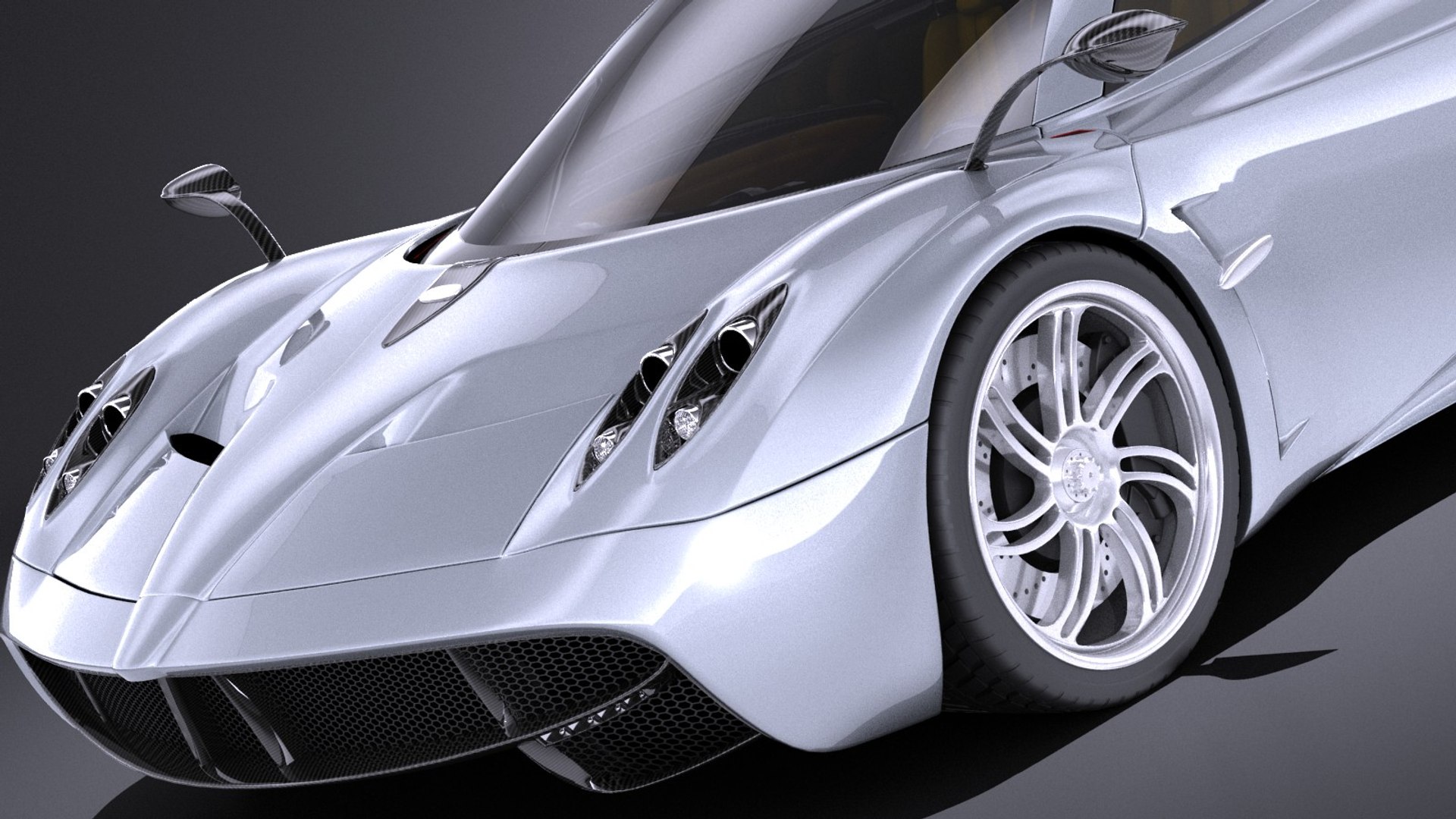 3D Pagani Huayra R - TurboSquid 1211248