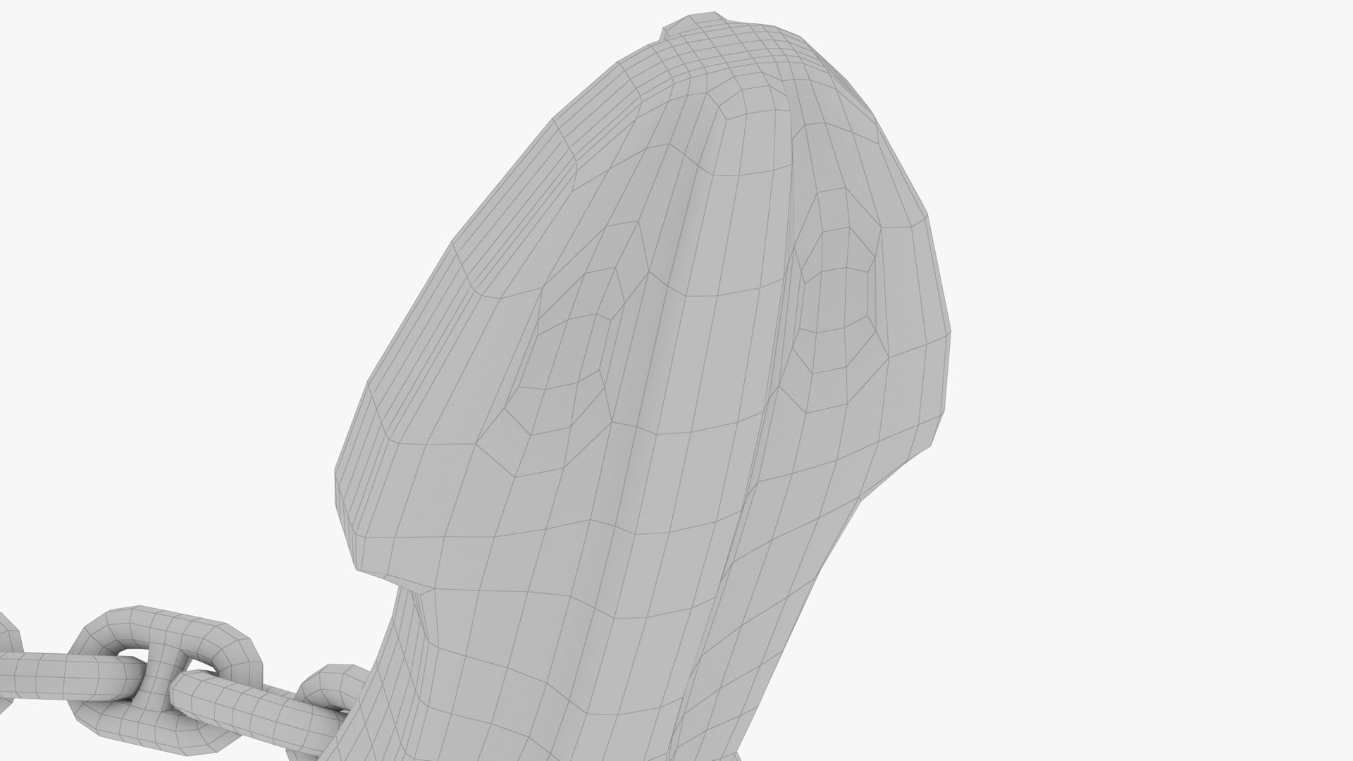 Anchor with Chain Segment V2 3D model - TurboSquid 2061584