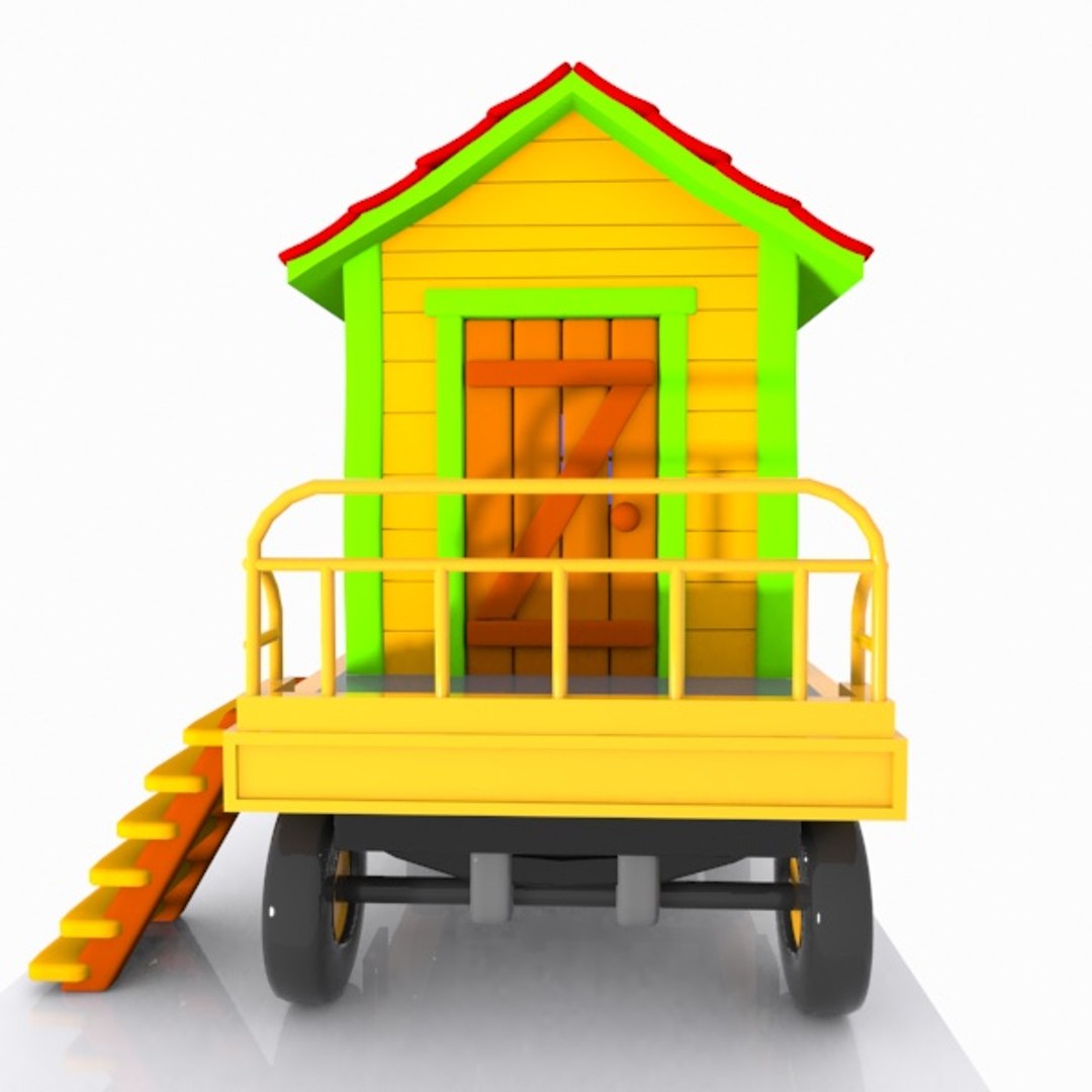 Cartoon Shed Toon Obj