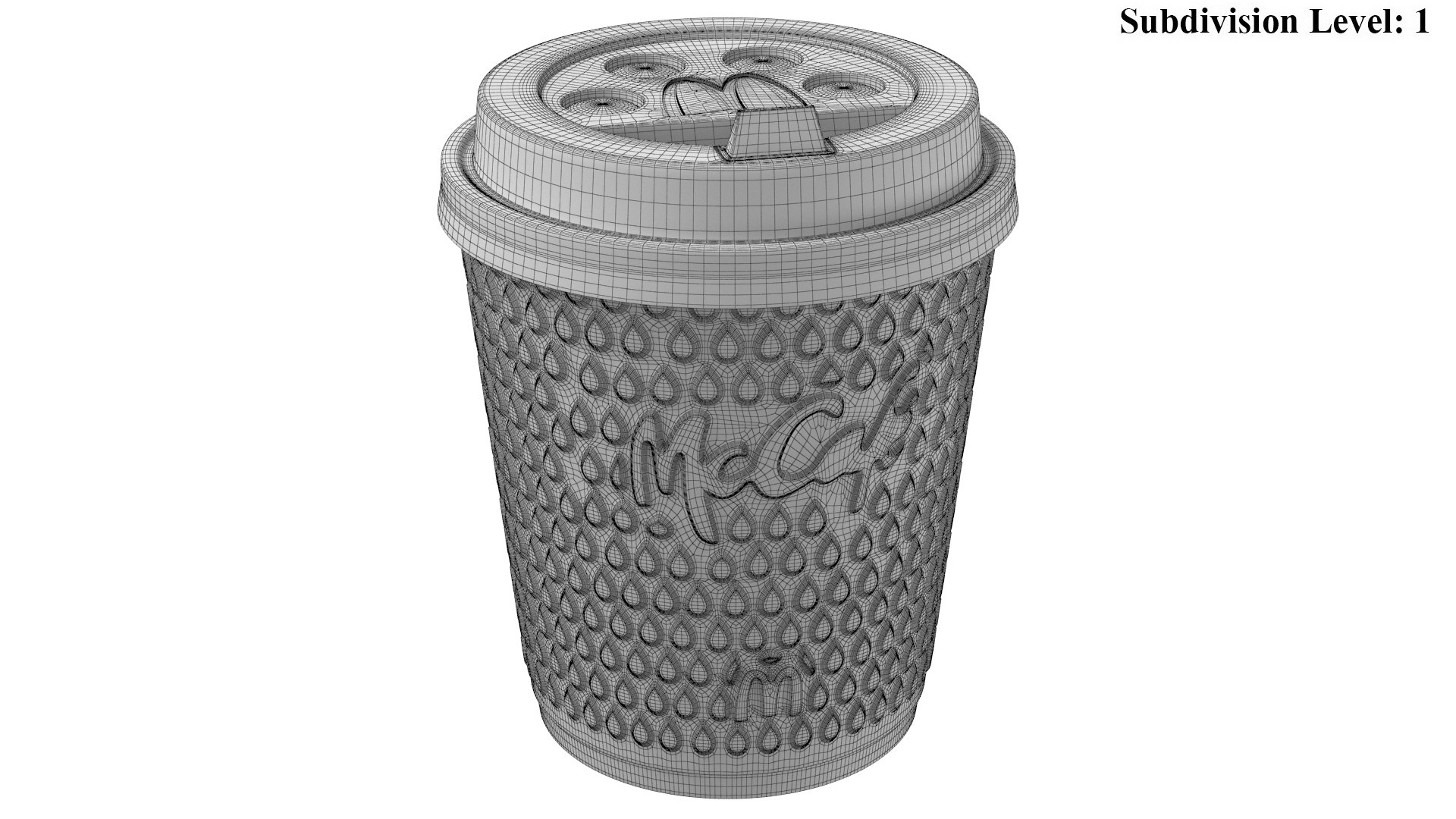 Detailed Mc Coffee Cup 3D - TurboSquid 2005250