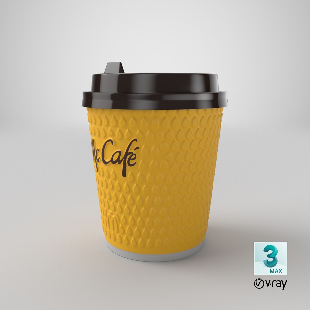 Detailed Mc Coffee Cup 3D - TurboSquid 2005250