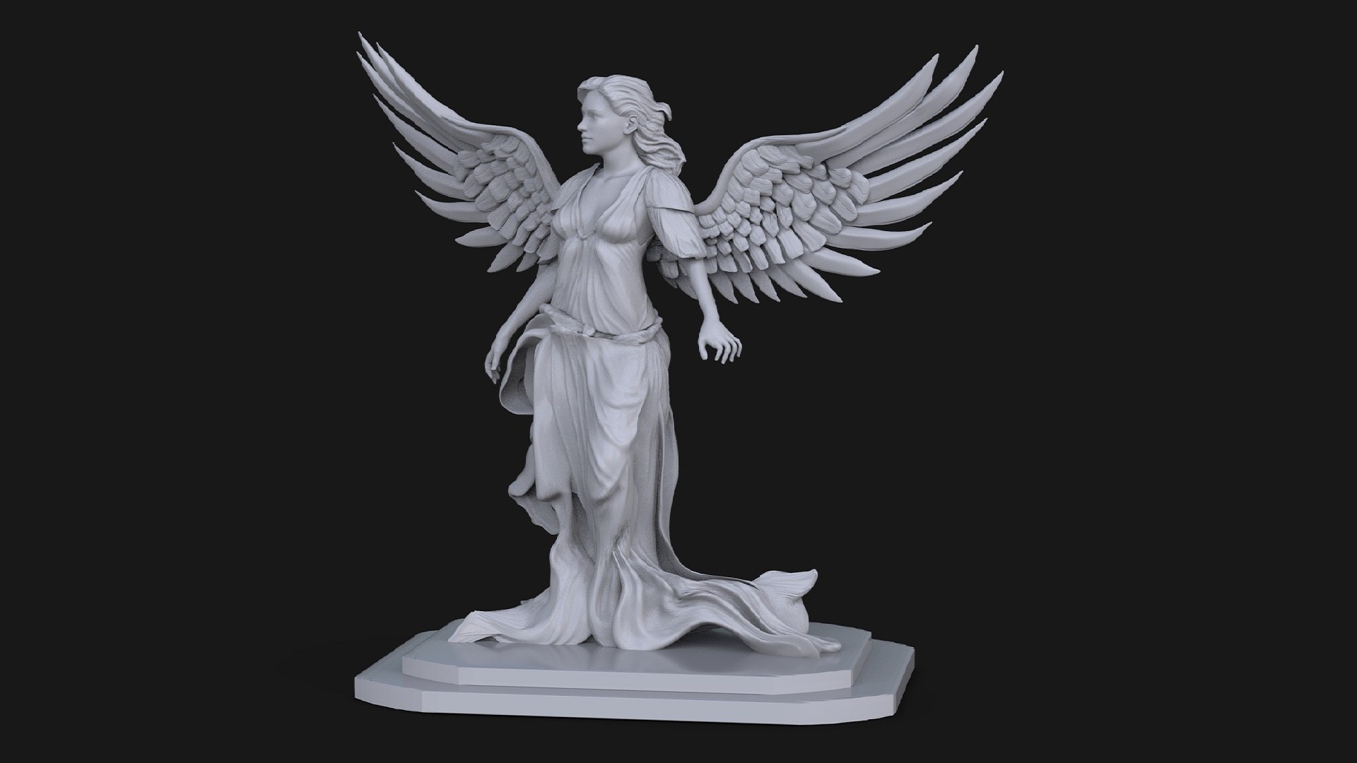 3D Angel - TurboSquid 2129029
