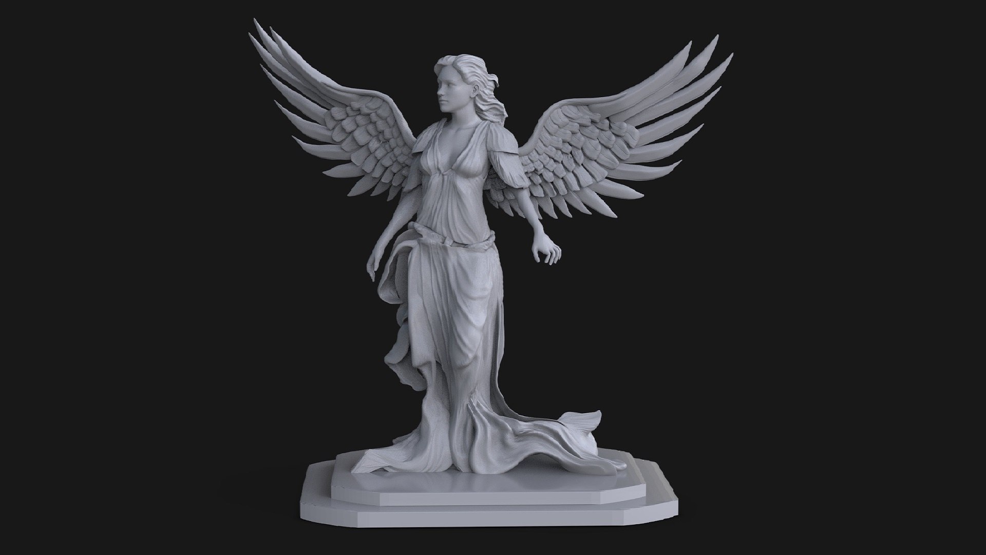 3D Angel - TurboSquid 2129029