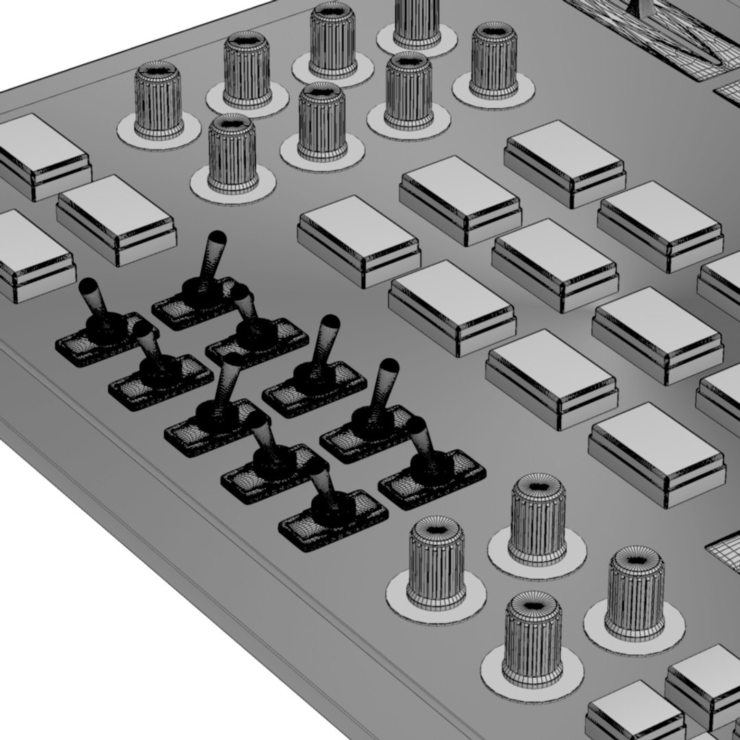 3d Industrial Toggle Switch