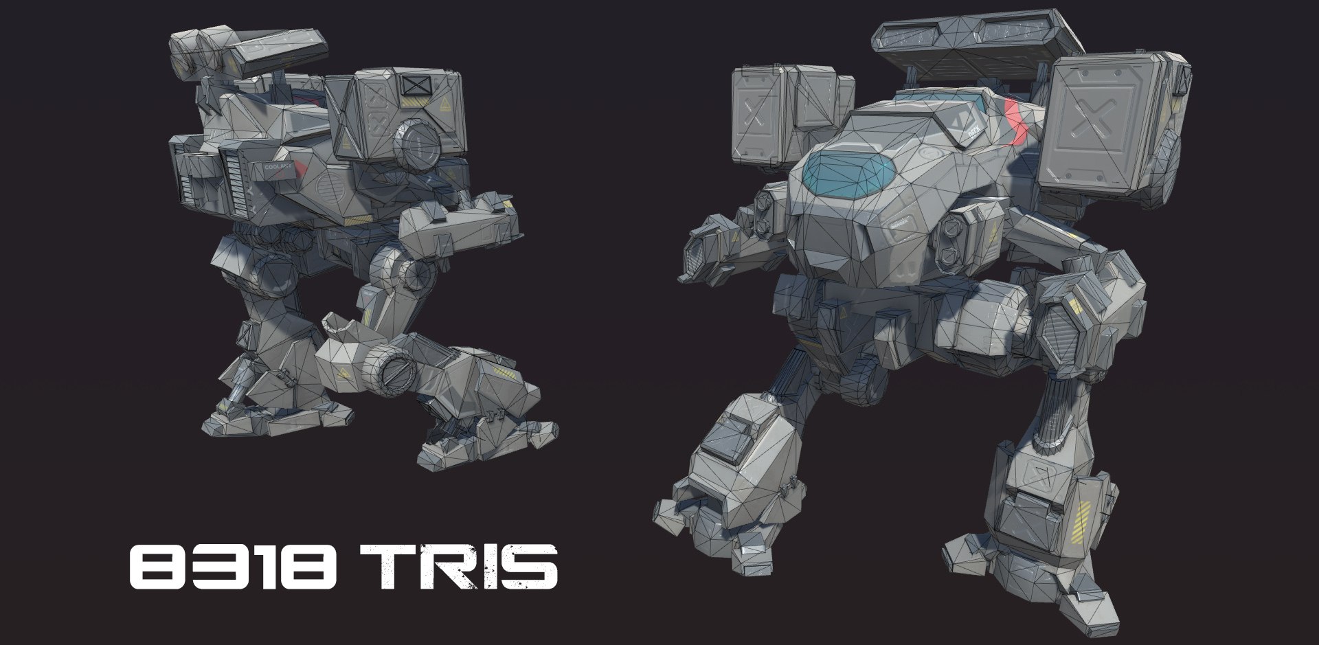 3D Pbr Modular Mechs V1 - TurboSquid 1424019