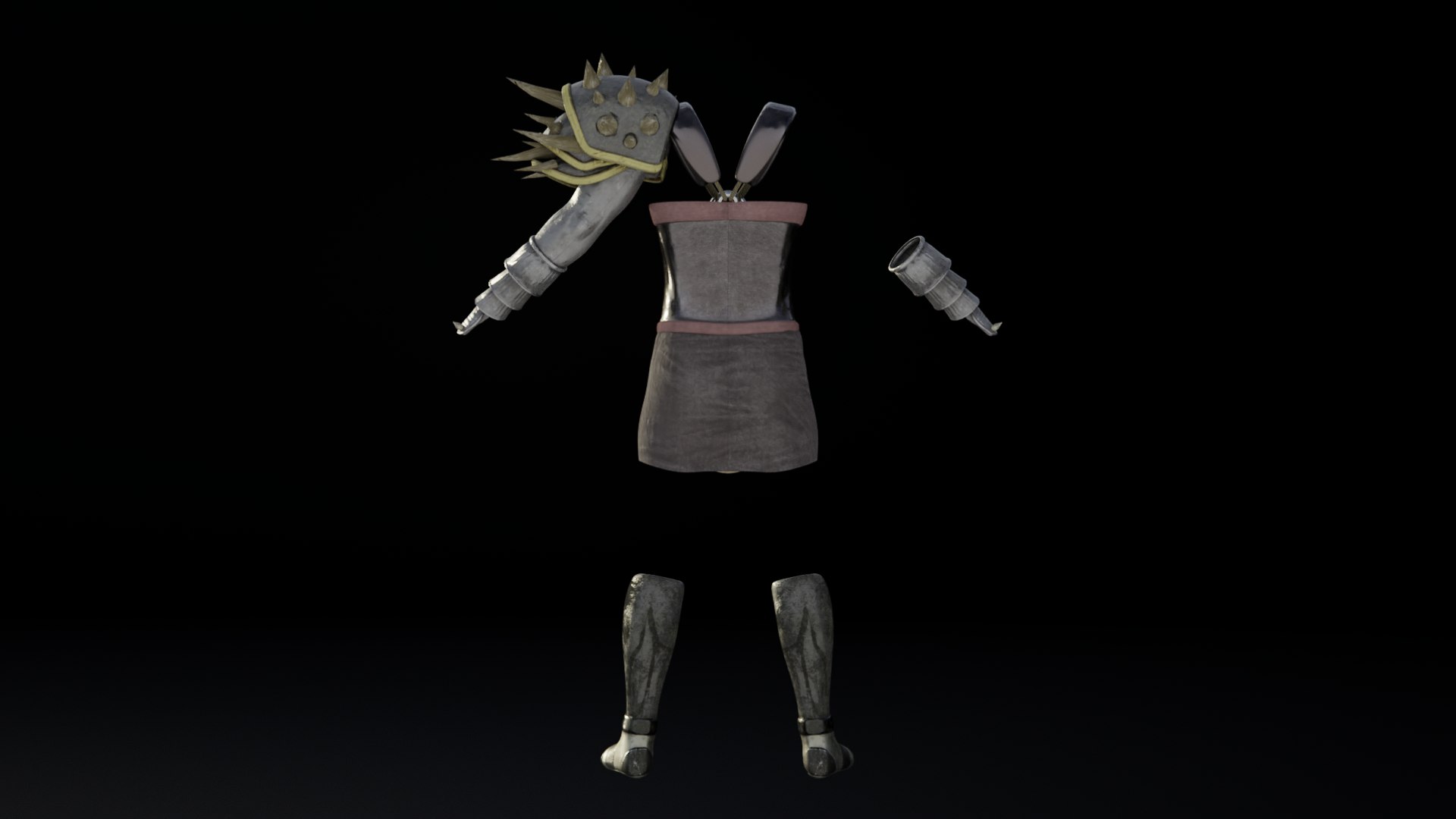 Bandos Armor Set 3D Model - TurboSquid 1993971