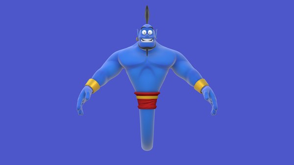 Personagem Genie Disney Aladdin Modelo 3D - TurboSquid 1660725