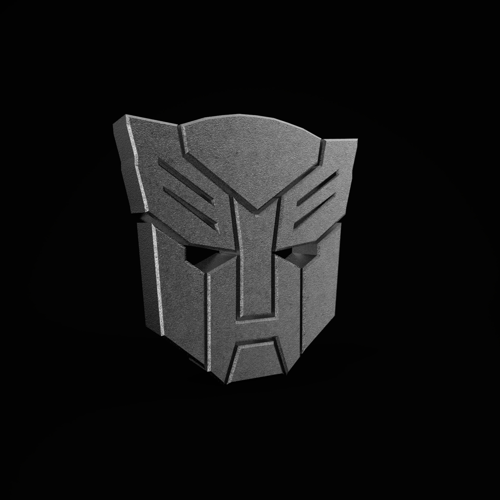 transformers logo 3d max