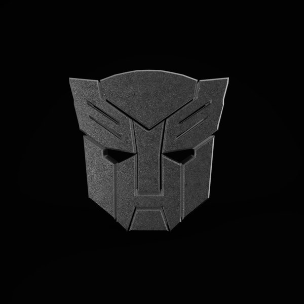 transformers logo 3d max