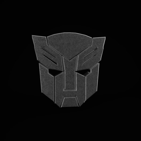 transformers logo 3d max