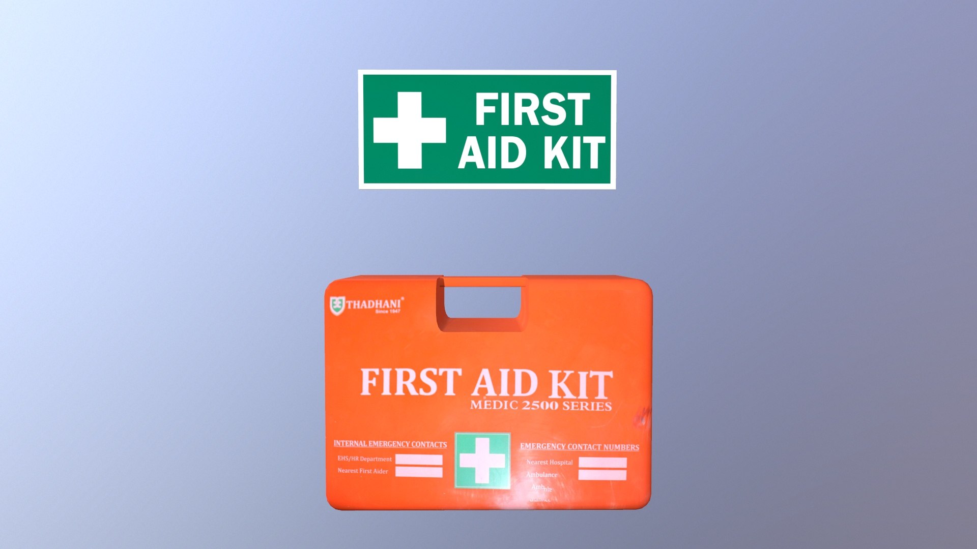 3D First Aid Kit - TurboSquid 2291840